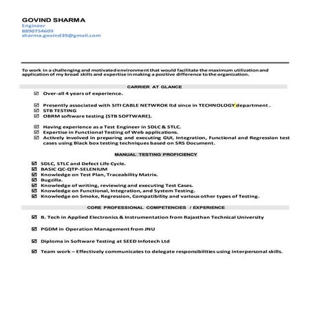 Govind Resume (1) | DOCX