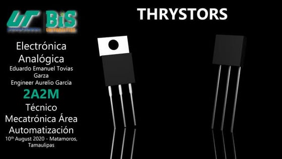 Bjt ; thyristor | PPTX