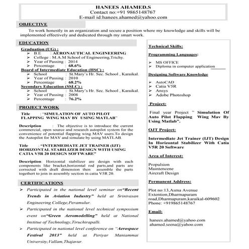 Design Engineer Resume | PDF