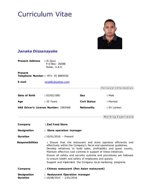 Driver cv anower | PDF