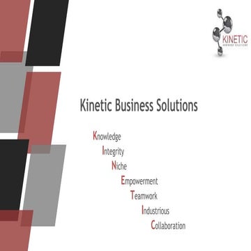 Kinetic presentation | PPT