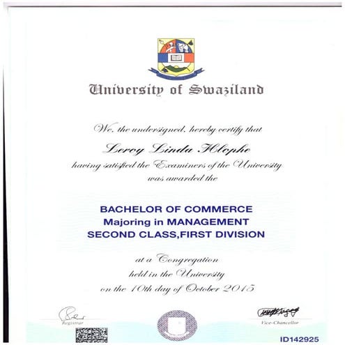 B.COMM DEGREE | PDF