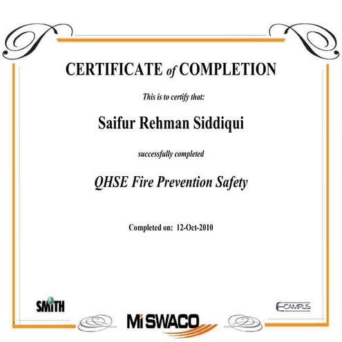 QHSE Fire Prevention Safety | PDF