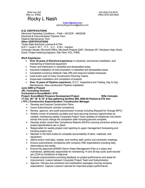 DeStephen Derek RESUME | DOC | Business | Business and Finance