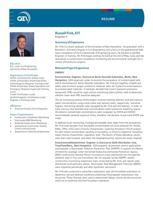 Russell Fink, Eit presentations