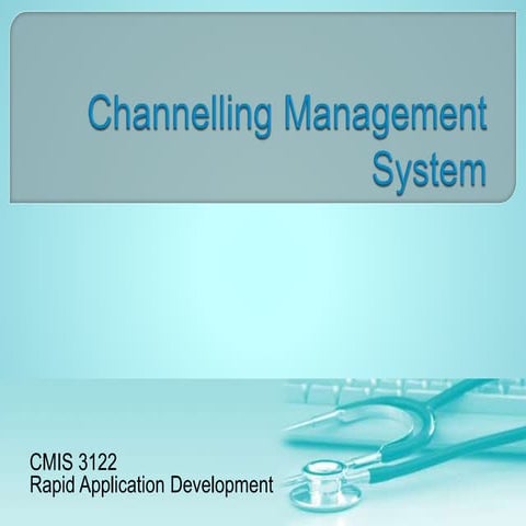Channelling Management System | PPTX