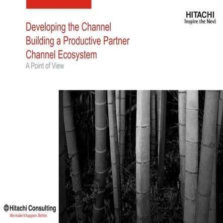 Whitepaper - Developing a Productive Partner Ecosystem.2014