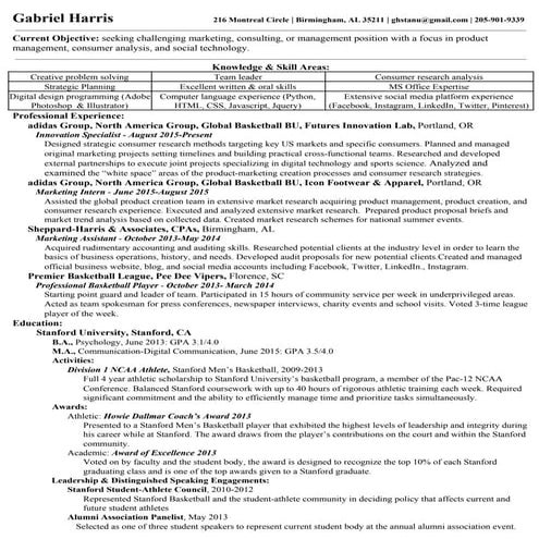 GabrielHarrisResume | PDF