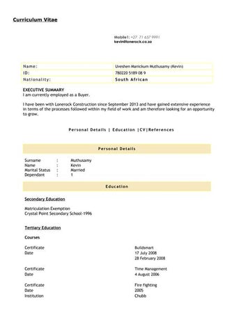 CURRICULUM VITAE (Autosaved) | PDF