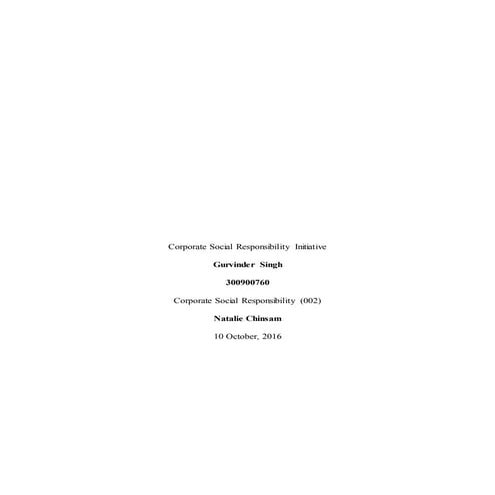 Intel Csr Analysis Pdf