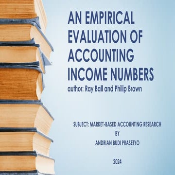 2A_AN EMPIRICAL EVALUATION OF ACCOUNTING INCOME NUMBERS_ANDRIANBP.pptx