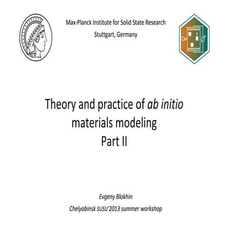 Ab initio temperature phonons group theory | PDF