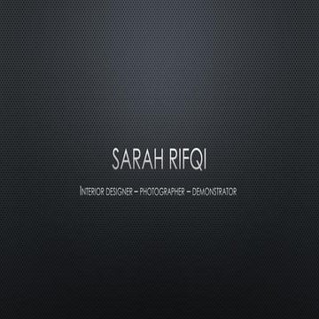 Sarah rifqi updated (1) | PPT