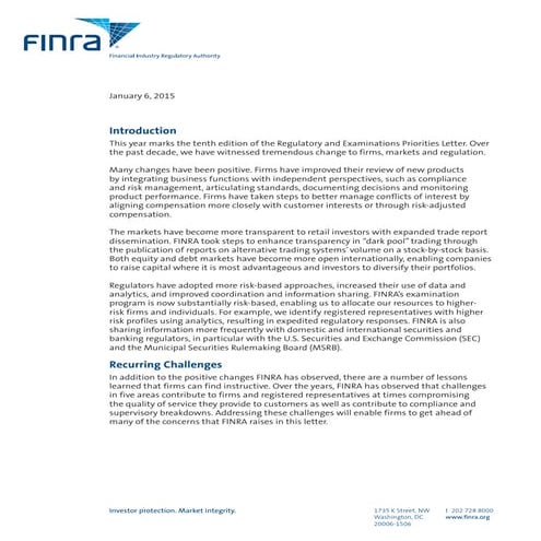 FINRA EXAMINATIONS | PDF