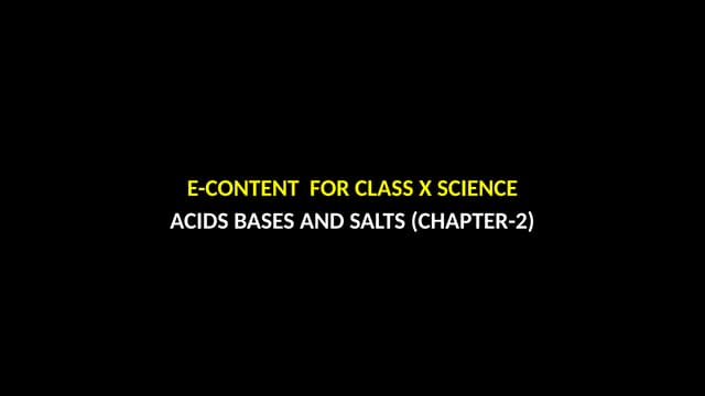 Ncert class 10 - science - chapter 2 - acids, bases and salts | PPTX