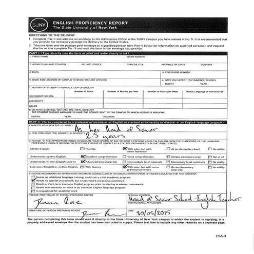 ENGLISH PROFICIENCY | PDF