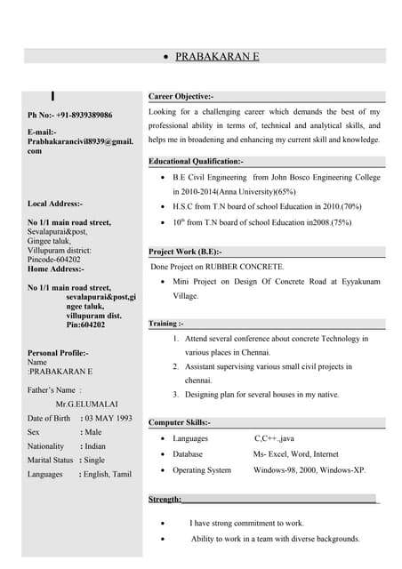 My Abridged CV | PDF
