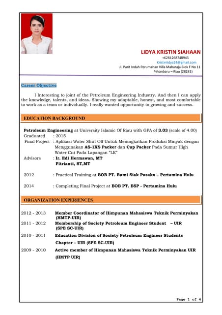 CV-RESUME Dimas Kusuma | PDF
