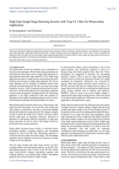 Lcl filter design | PPTX | Consumer Electronics | Technology & Computing
