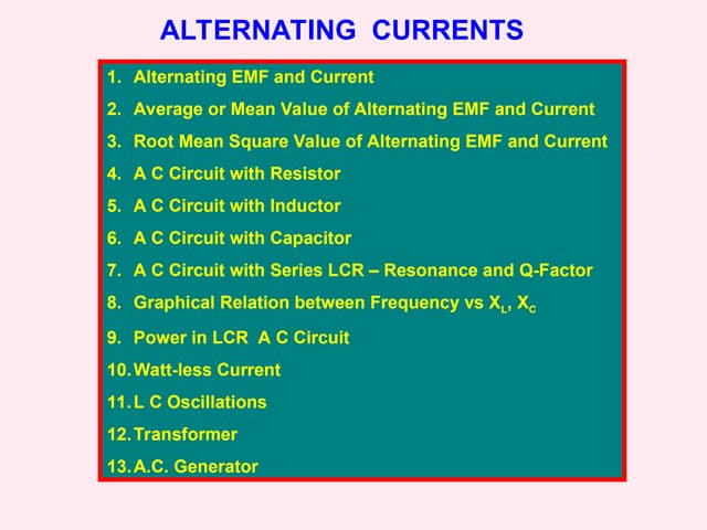 Basic Electrical Engineering- AC Circuit | PDF