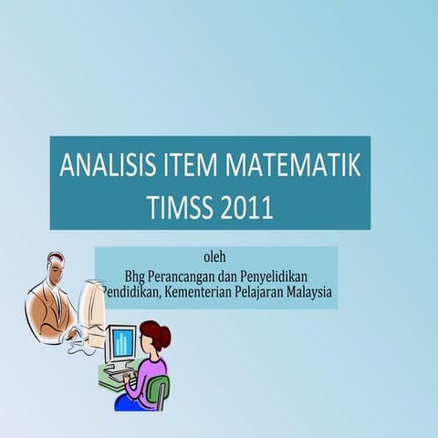 2 analisis item timss | PPT