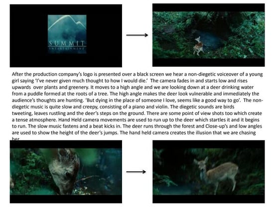 Possible ideas for Thriller Opening | PPT