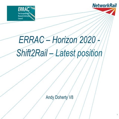 ERRAC and how proposals for Horizon 2020 have been developed - Andy ...