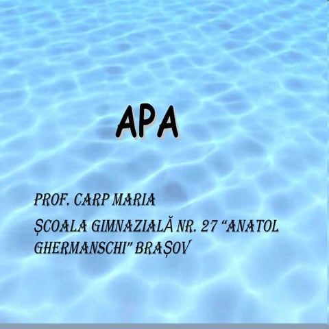 Apa | PPT