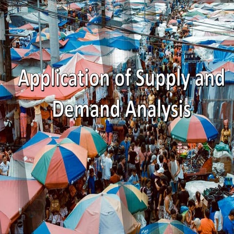 Application of Supply and Demand Analysis.pptx
