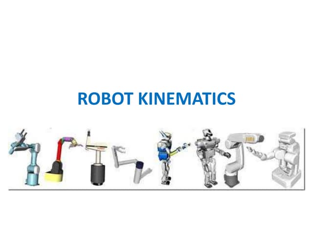 Robot Arm Kinematics | PDF