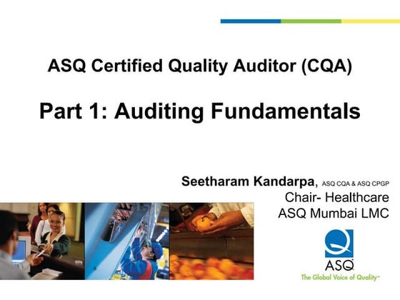 Tqm quality audit | PPTX