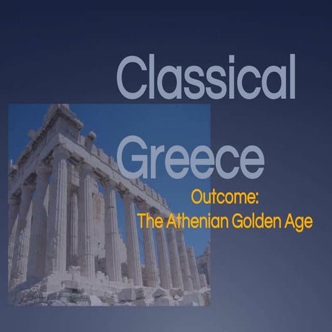 2 Athenian golden age | PPTX