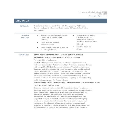 Lm ward resume 2015 | DOCX