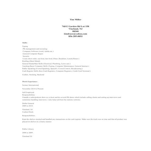 NICHOLAS LOCH Resume | DOCX