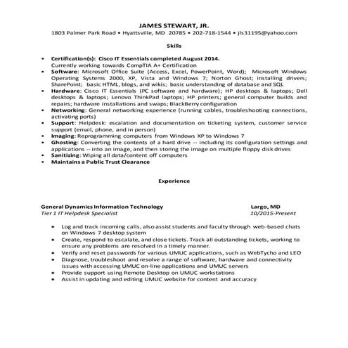 Final Resume | DOCX