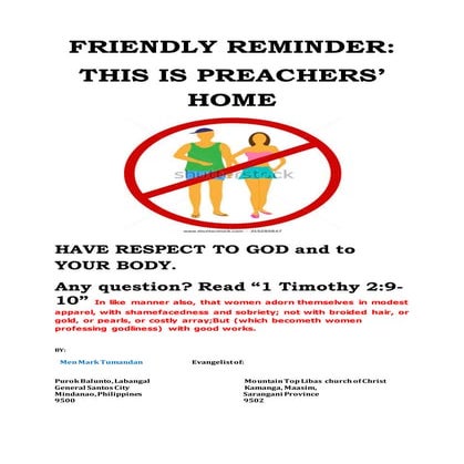 FRIENDLY-REMINDER | PDF