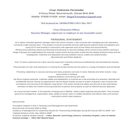 diego CV May 2015 | DOC