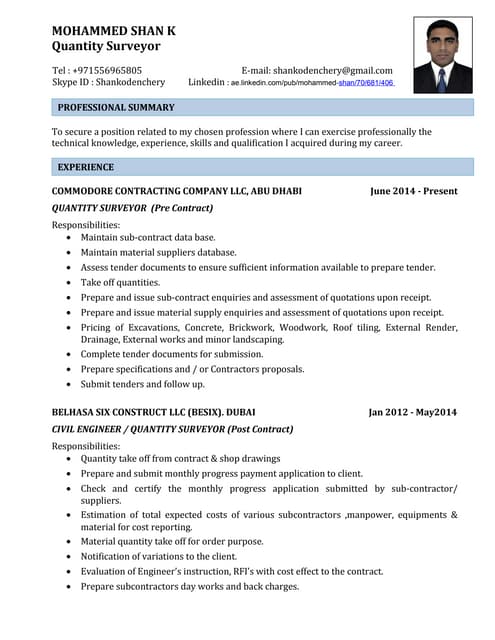 Richard Laverick CV | DOC