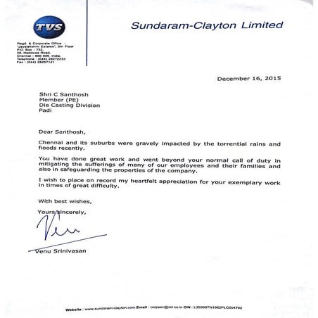 Flood working appreciation | PDF