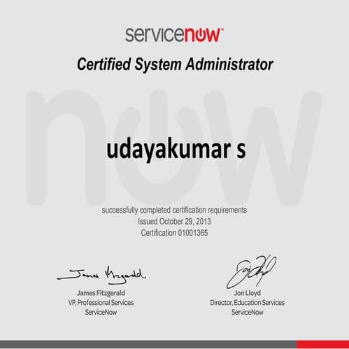ServiceNowCert | PDF
