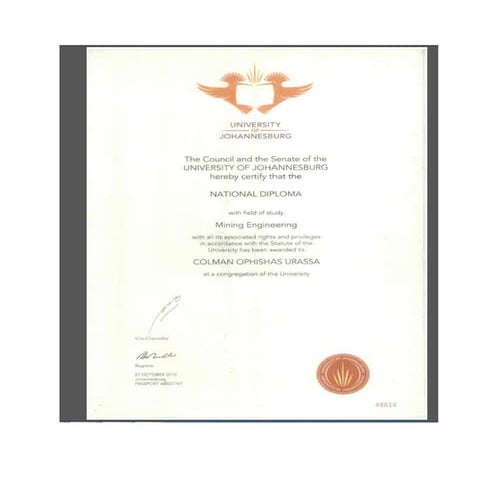 ND Mining Engineering | PDF