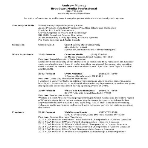 Leah Walker Resume | DOC