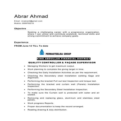 Paresh Resume | PDF