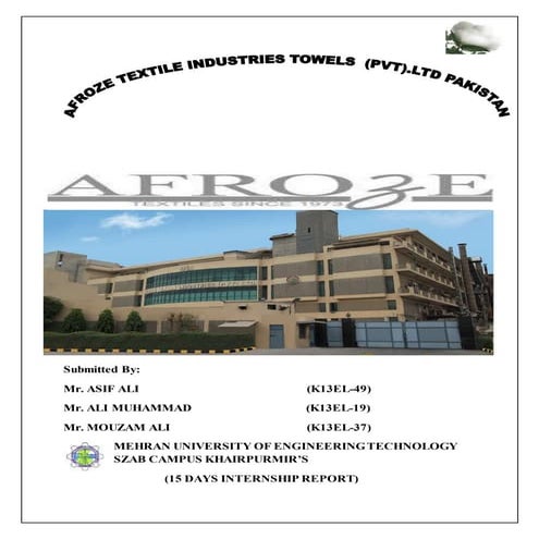 AFROZE TEXTILE INDUSTRIES | DOCX