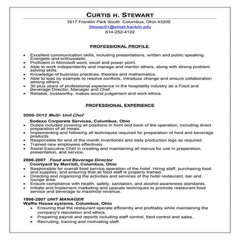 Cory O'Connor Updated Resume 2015 | DOCX