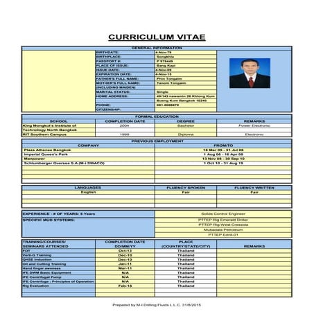 Long-Eric CV (2014)modified 241114 Page1 | PDF