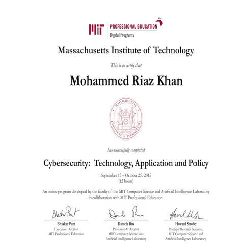 Certificate | PDF