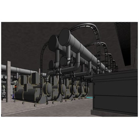 Chiller Plant Room Layout Inner View1 | PDF