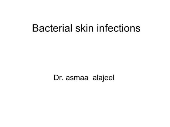 Infectious dermatoses-Pathology | PPT