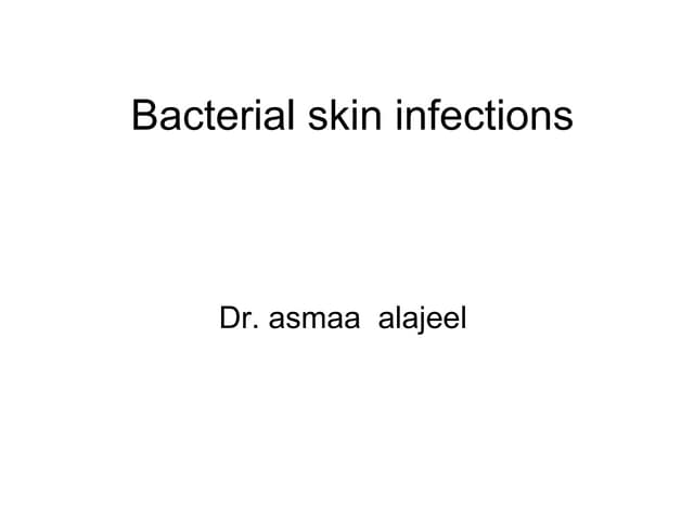 Bacterial Infections of Oral Cavity | PPTX | Ear, Nose and Throat ...